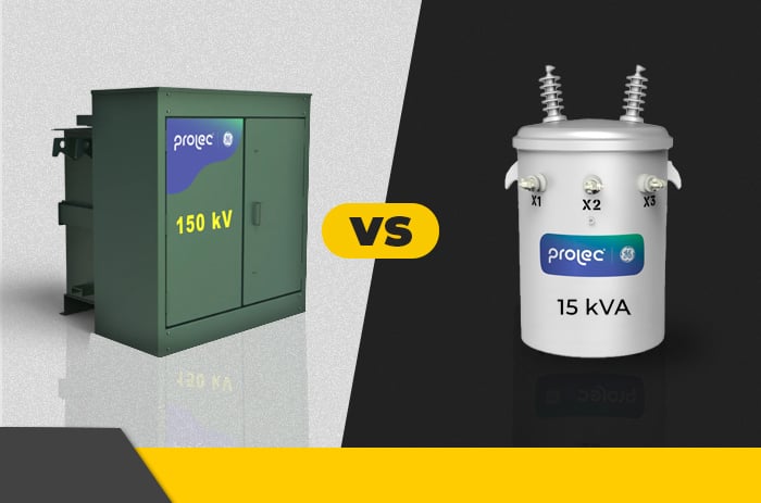 ¿Cuál es la diferencia entre transformador de pedestal vs tipo poste?
